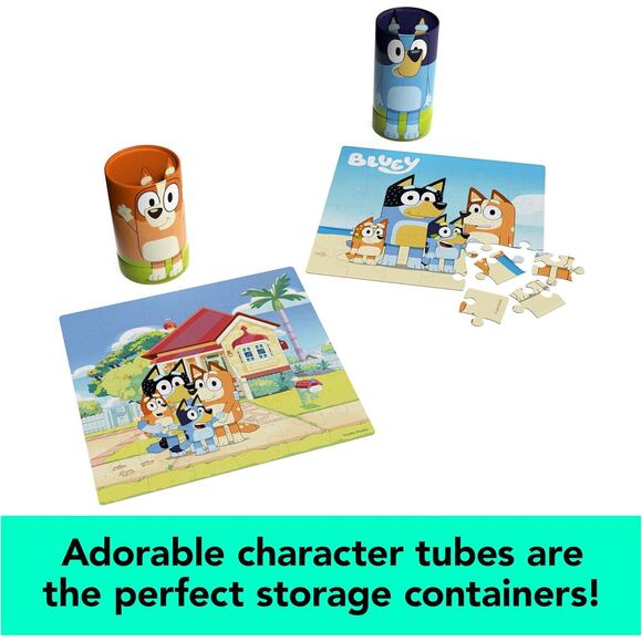 Does Not Apply | Party Supplies | Bluey 36piece Jigsaw Puzzles Two Pack ...